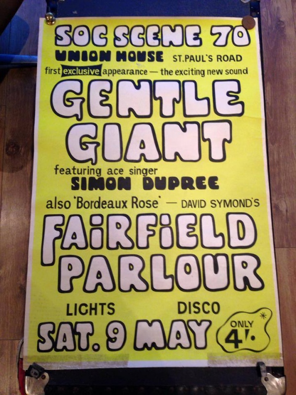First Gentle Giant poster - Gentle Giant Home Page
